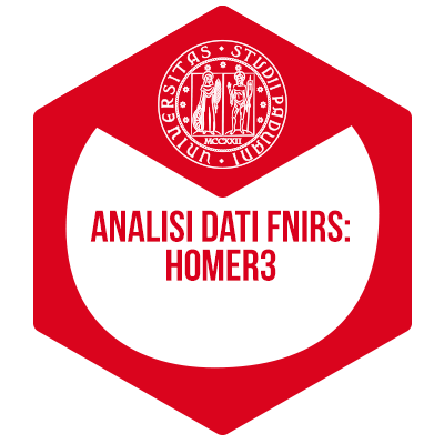 Analisi dati fNIRS: Homer3 | Bestr Open Badge